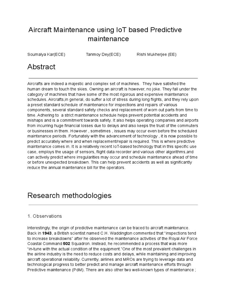 Final Research Review Submission On IoT Applications | PDF | Internet ...