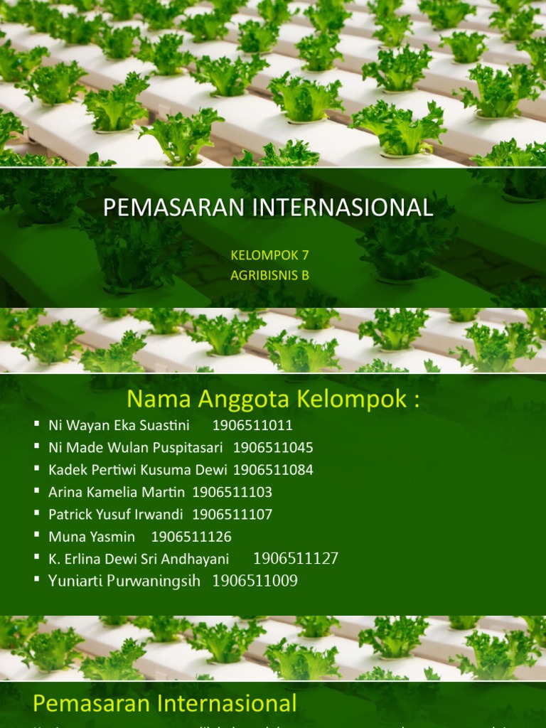 Kelompok 7 Manajemen Perusahaan Agribisnis | PDF