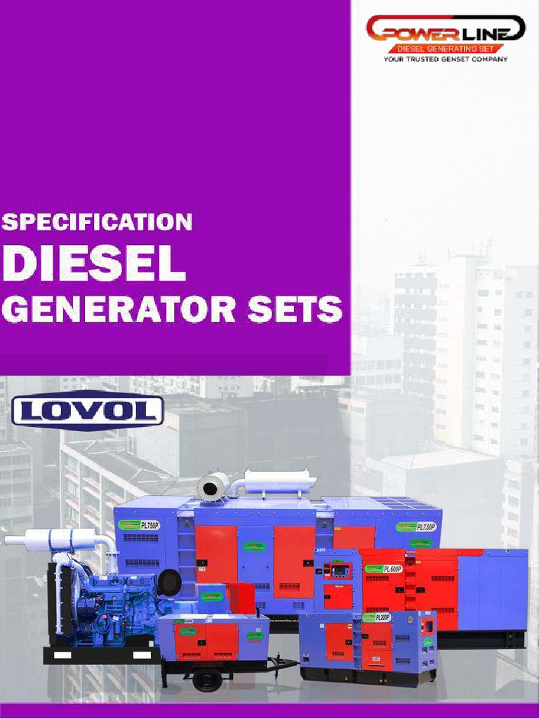 Lovol 100 KVA | PDF | Diesel Engine | Electric Generator