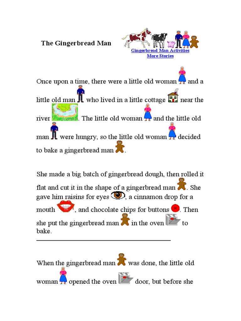 The Gingerbread Man | PDF