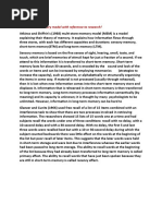 Bells Test | PDF | Neuropsychology | Cognition