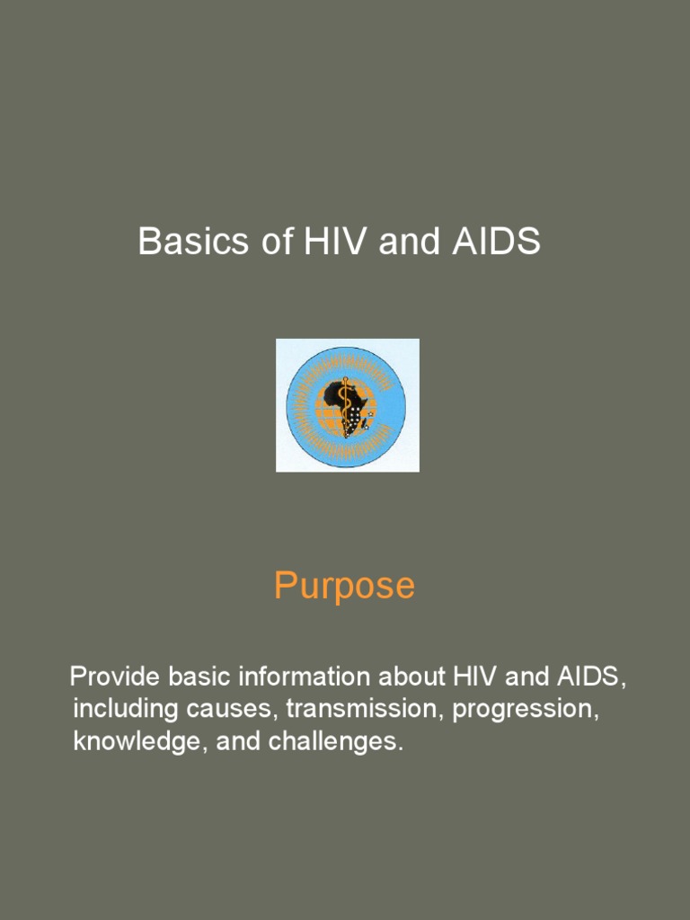 Basics of HIV | PDF | Hiv/Aids | Diagnosis Of Hiv/Aids