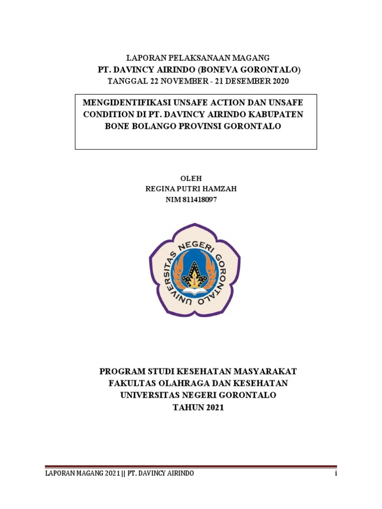 COVER + LEMBAR PENGESAHAN - Daftar Isi | PDF