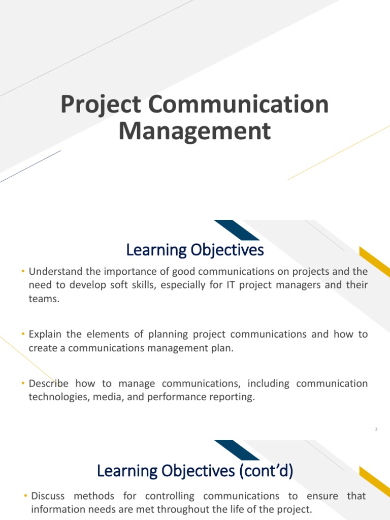 Communications Management | PDF | Communication | Information