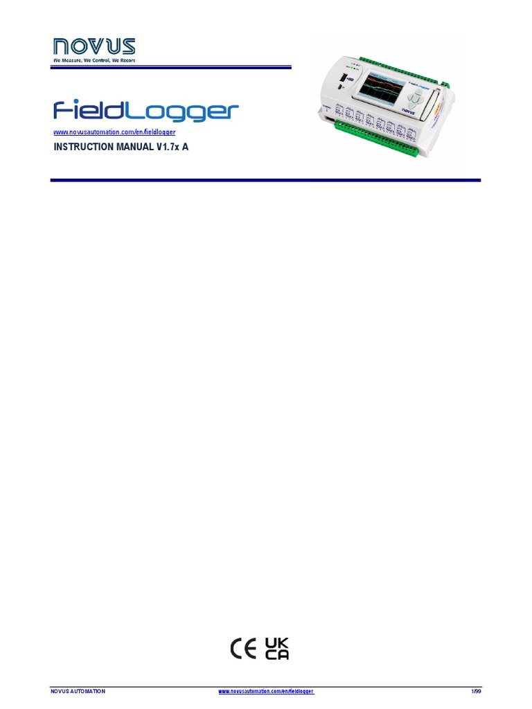 Instruction Manual V1.7X A: Novus Automation | PDF | Usb Flash Drive ...