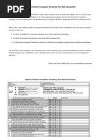 Canadian Occupational Performance Measure (COPM) : 4 Edition | PDF ...