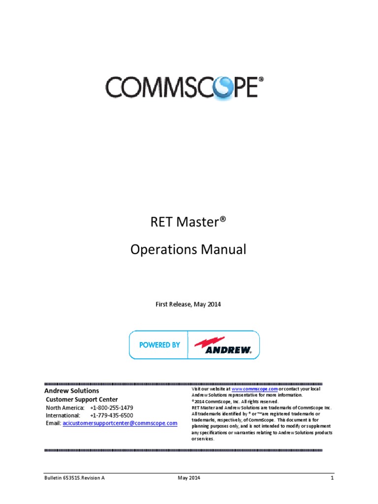 Comm Scope | PDF | Computing | Software