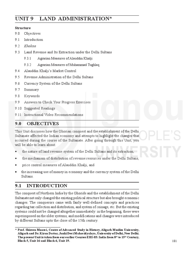 Land Administration Unit 3 | PDF | Coins | Taxes
