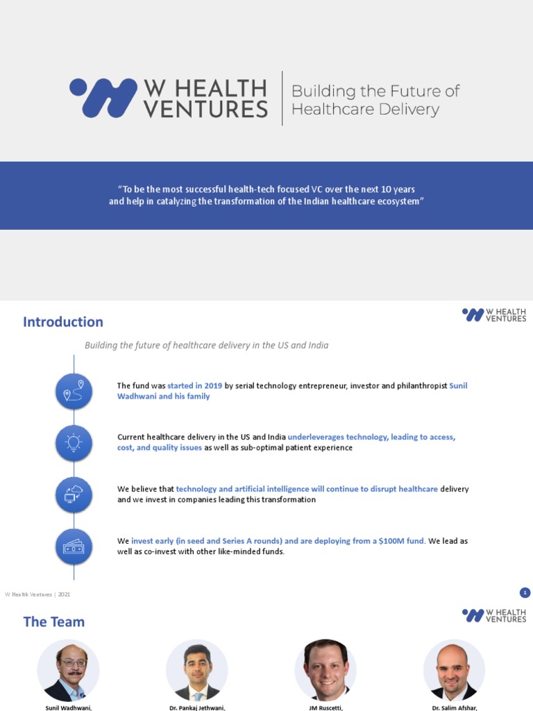 WH Ventures Teaser | PDF