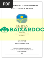 Laporan TSS Dan TDS | PDF