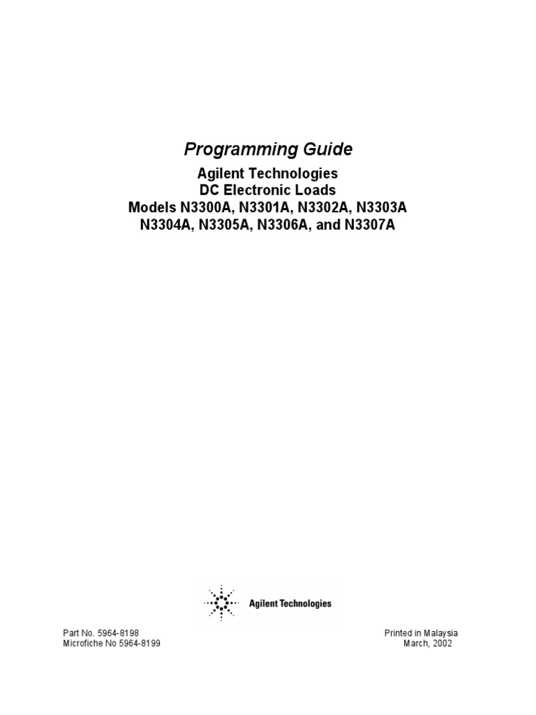 Programming Guide | PDF | Electrical Engineering | Computer Data