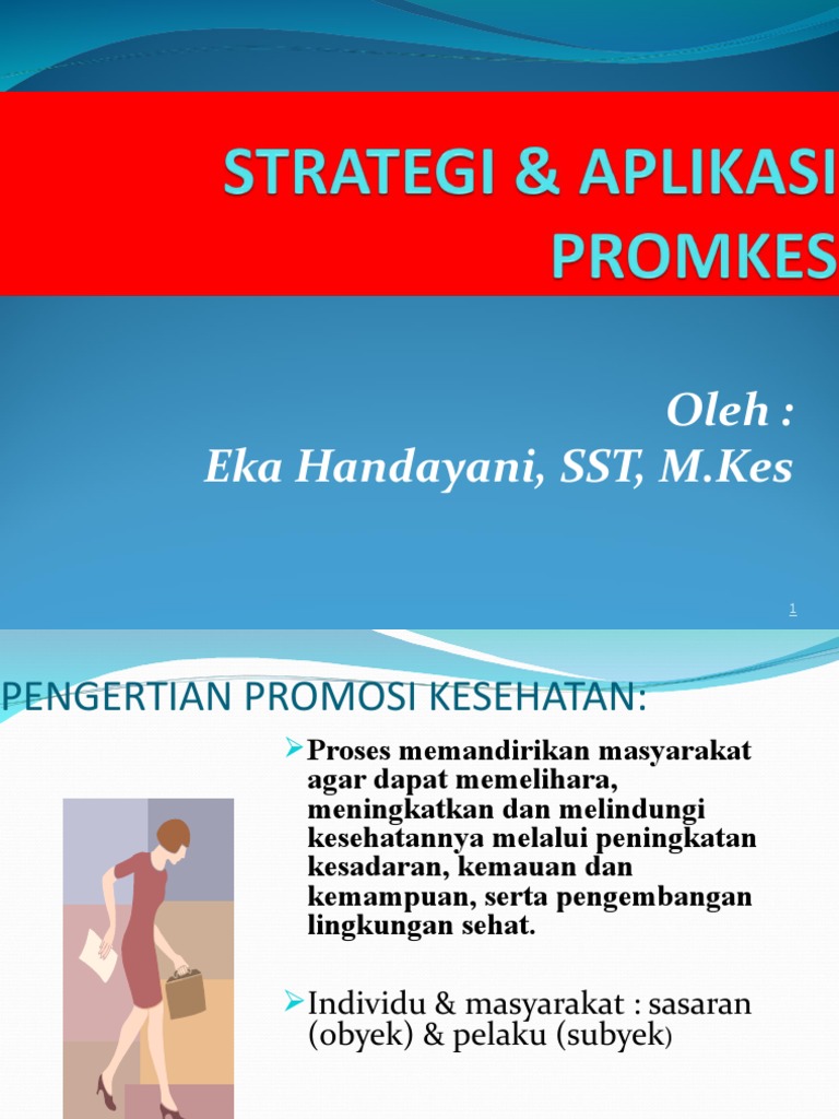 PP 4 Strategi Promkes | PDF