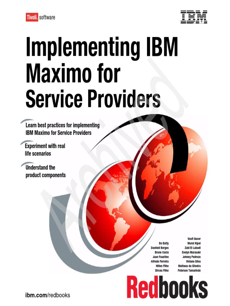 Maximo For Service Provider | PDF | Computing | Software