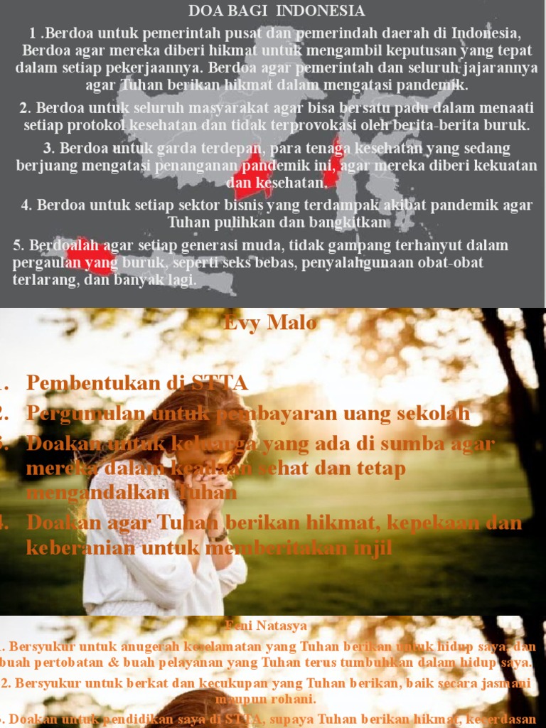 Pokok Doa Ibadah Apostolos C Lass | PDF
