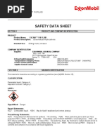 Escaid 110 Fluid Product Safety Summarypdf | PDF | Exxon Mobil | Toxicity