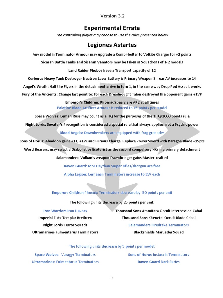 Mournival Events FAQ and Experimental Errata v3.2 | PDF | Tanks | Infantry