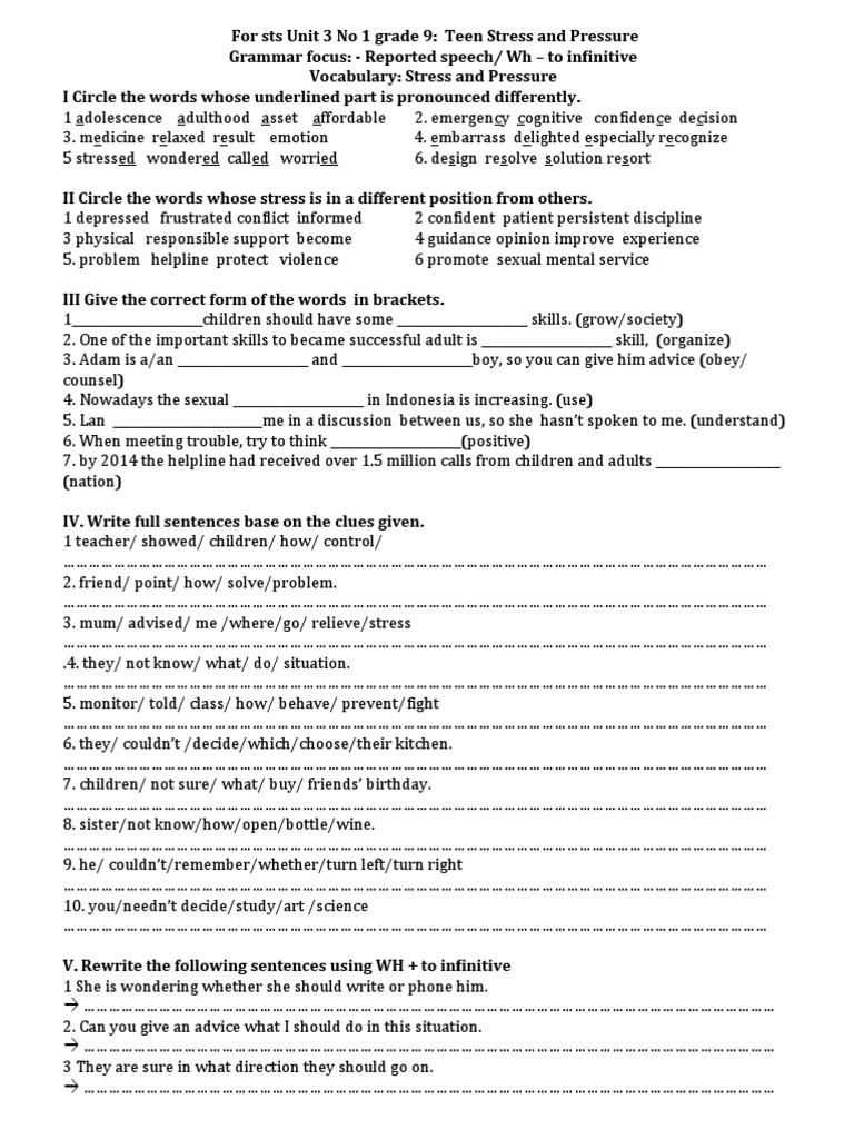 Teen Stress: Causes and Solutions | PDF | Adolescence | Caffeine