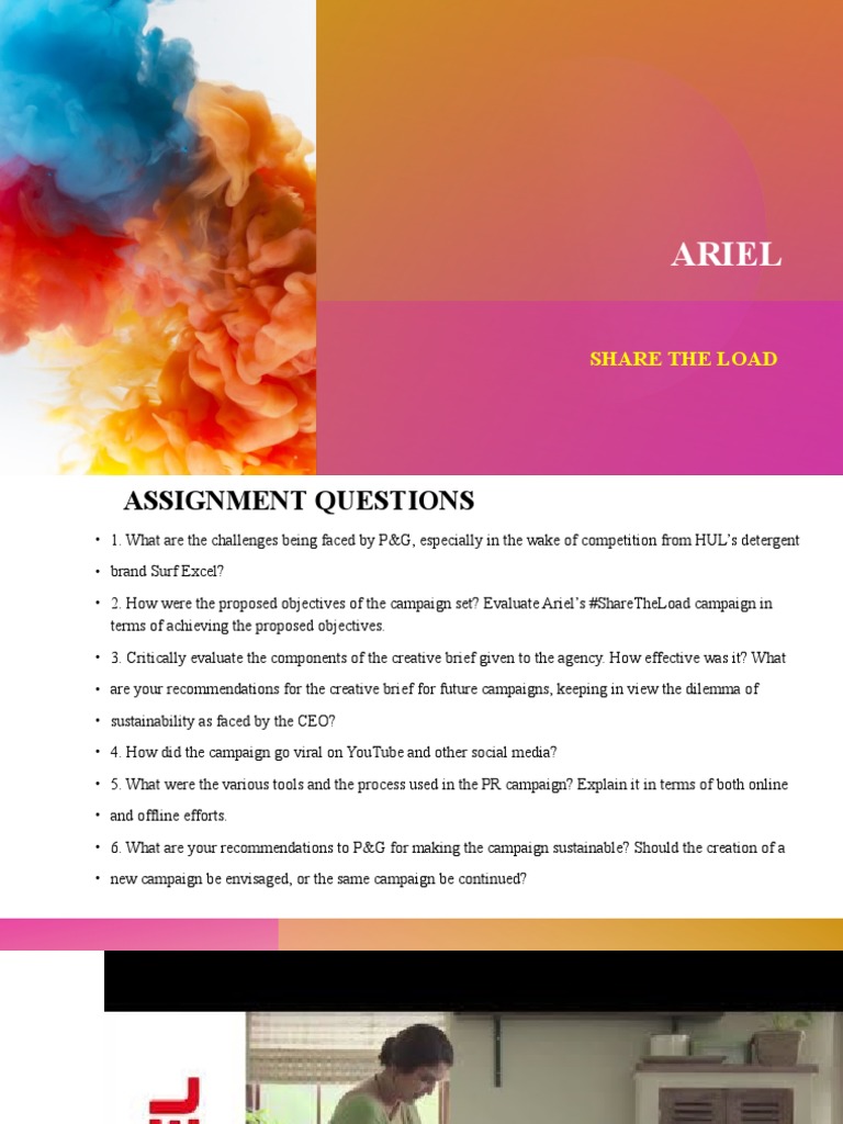ARIEL Share The Load | PDF | Mass Media | Popular Culture & Media Studies
