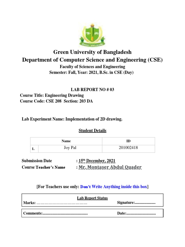 Lab Report 03 - Implement of 2D Drawing | PDF