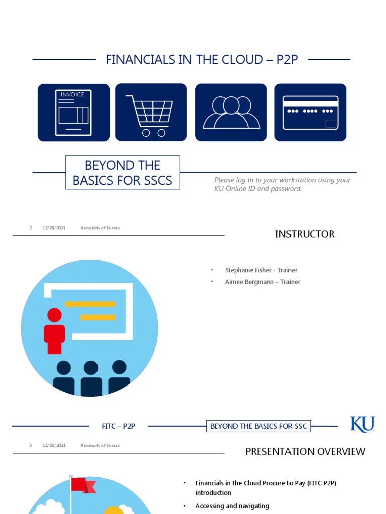 Financials in The Cloud - P2P: Beyond The Basics For SSC Fitc - P2P | PDF | Peer To Peer | Icon ...