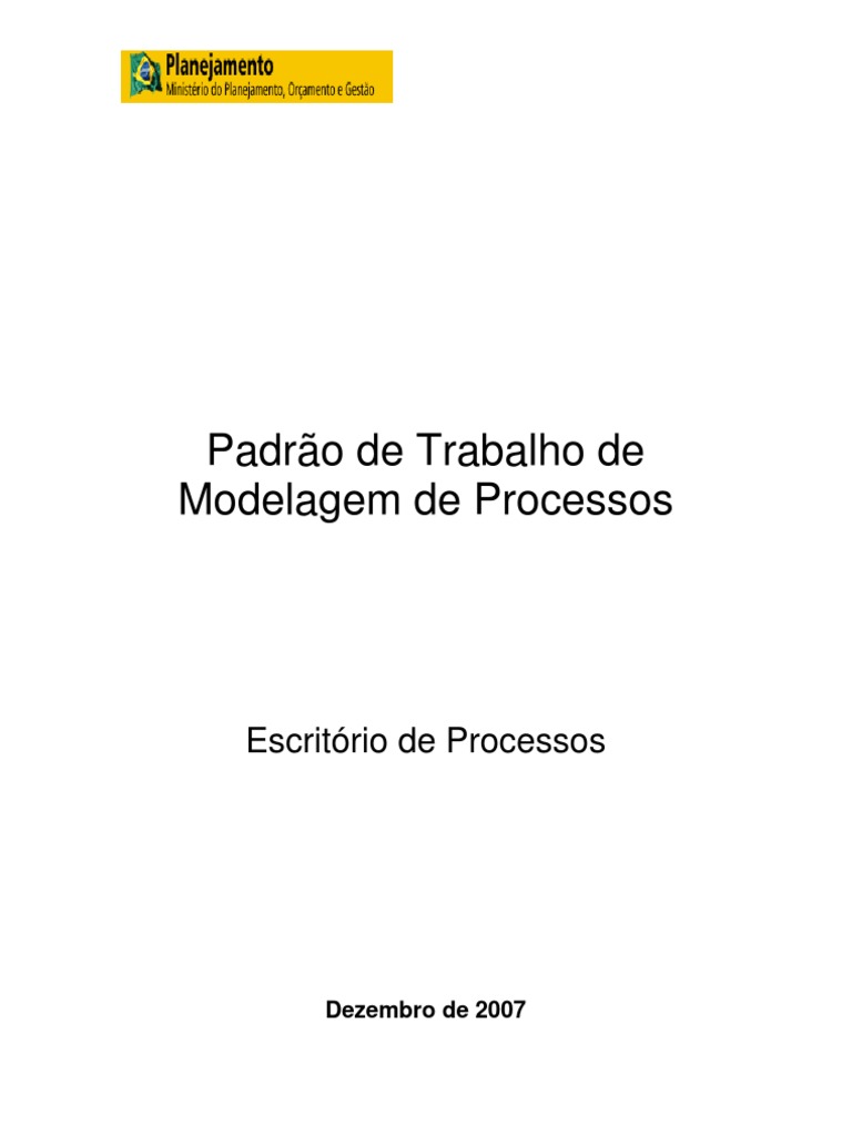 Modelagem de Processos | PDF