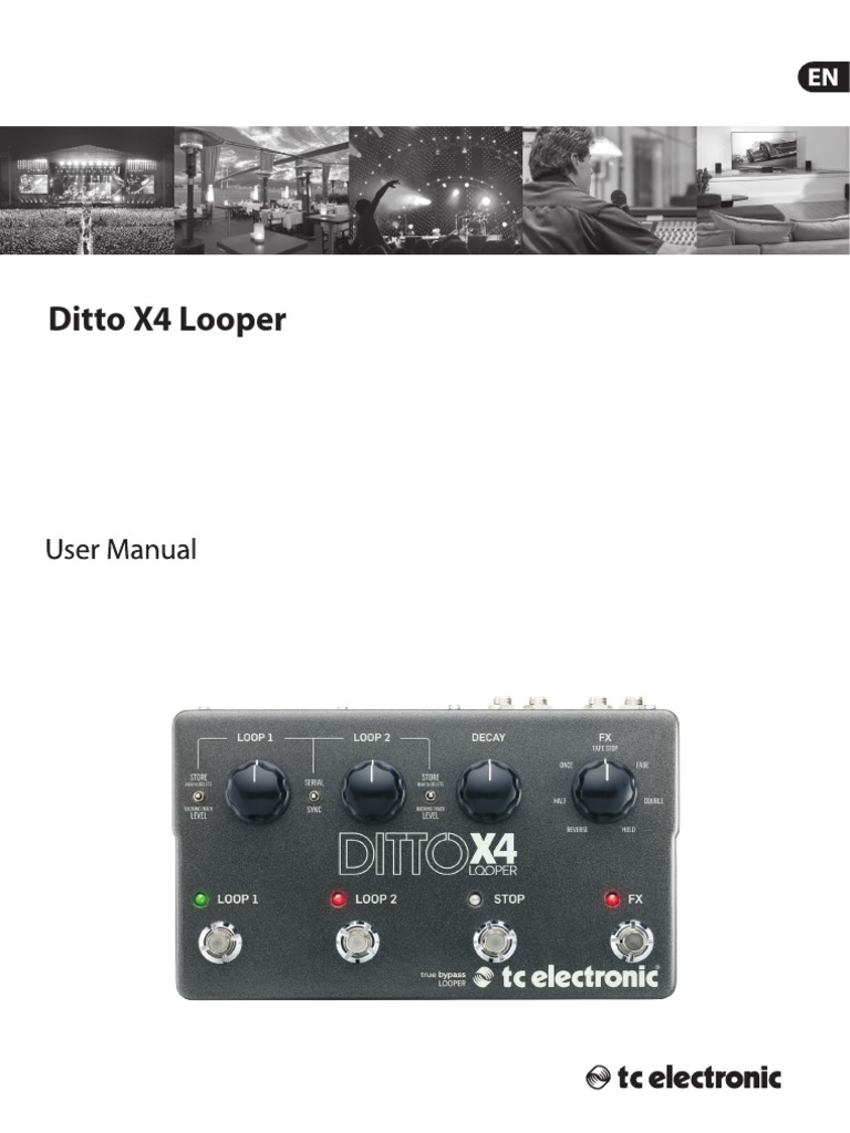 Ditto X4 Looper | PDF | Usb Flash Drive | Computer File