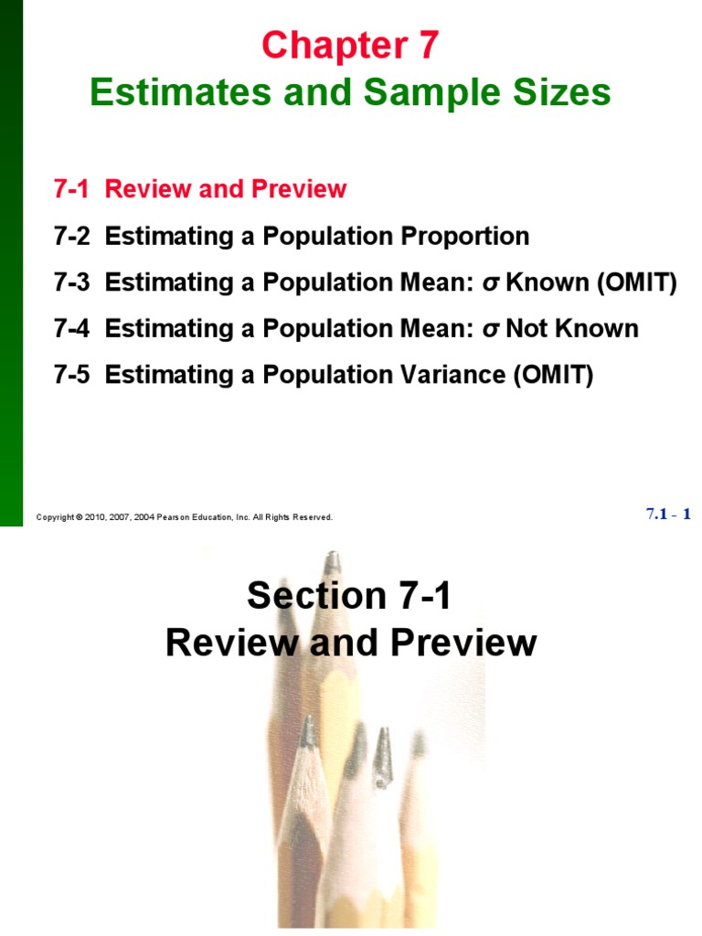 Estimation of Parameters 2 | PDF | Confidence Interval | Statistics