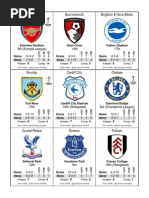 PES5-WE9 Real Names | PDF | Team Sports | Professional Sports Leagues