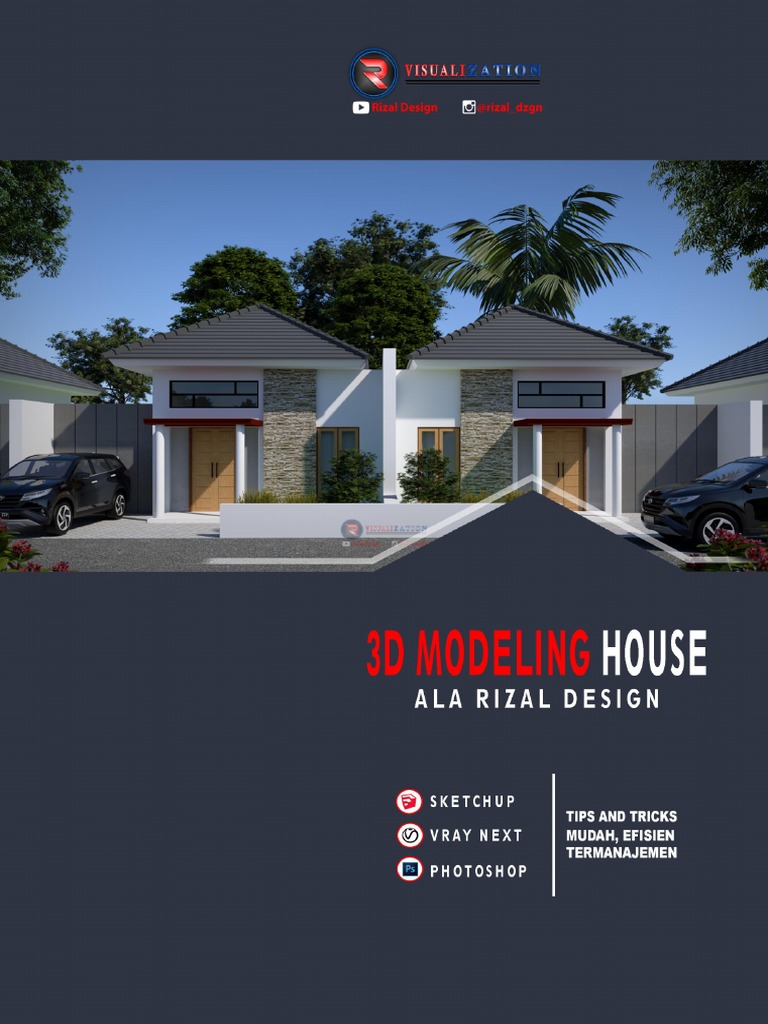 Ebook Cara Mudah Menguasai 3D Modeling Sketchup + Link Video Tutorial | PDF Ebook Cara Mudah Menguasai 3D Modeling Sketchup + Link Video Tutorial | PDF