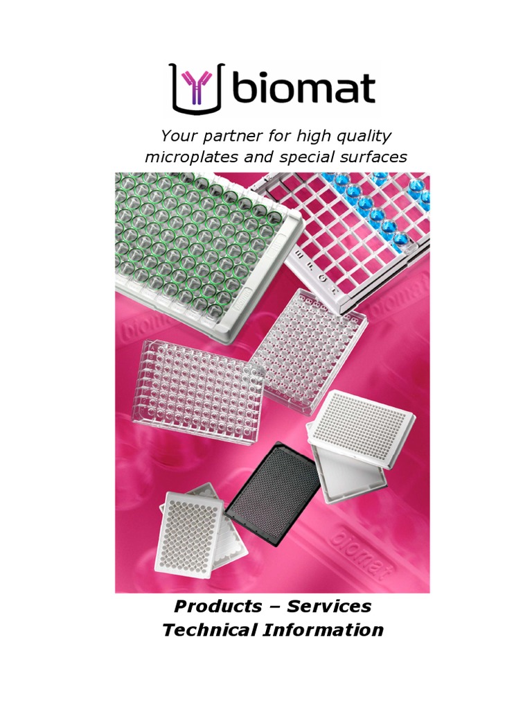 Biomat Catalog | PDF | Elisa | Physical Sciences
