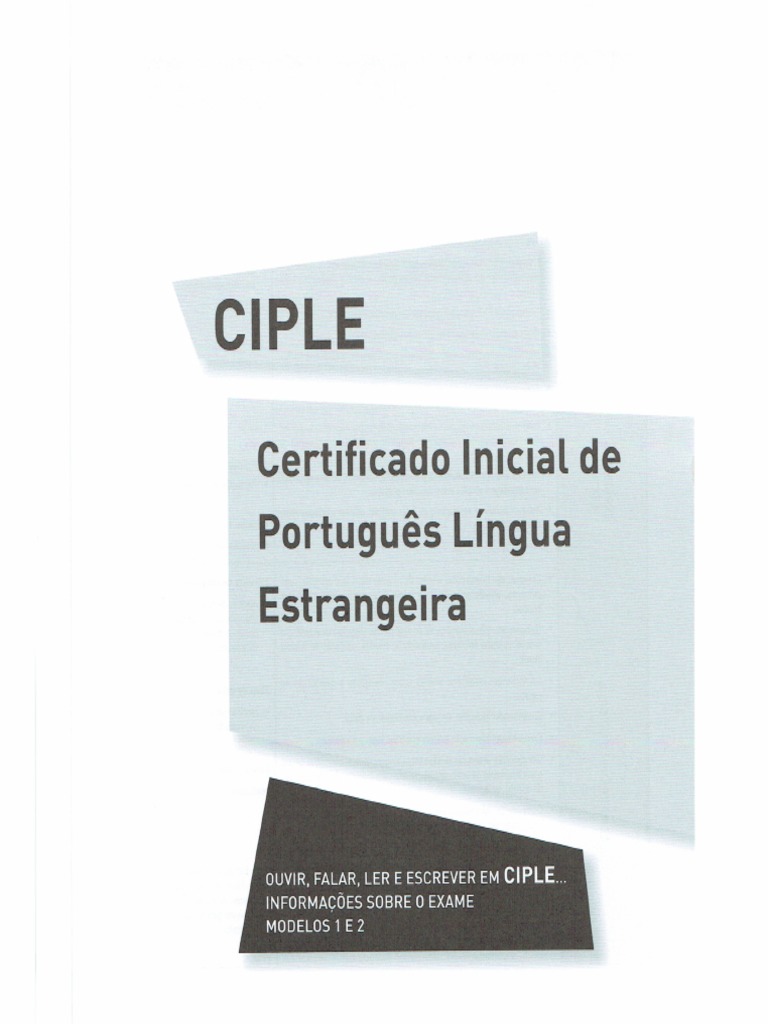 Exames de Portugues CAPLE-UL A2-B1-B2 | PDF