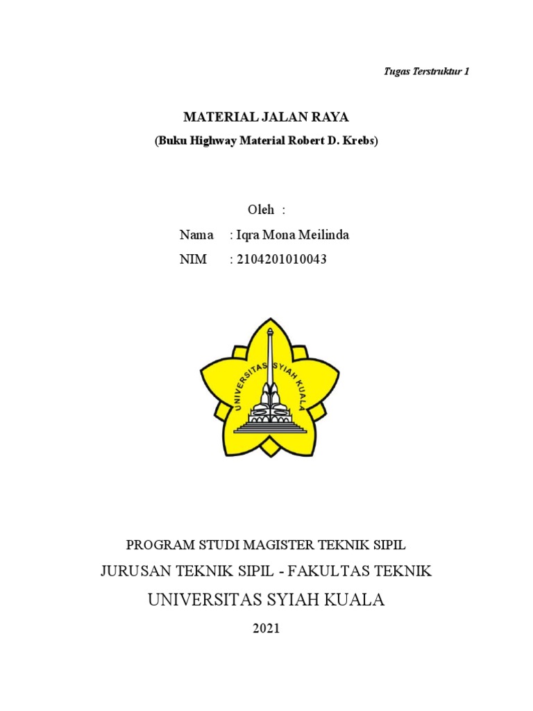 MATERIAL JALAN RAYA | PDF