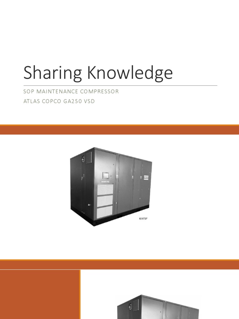 Maintenance Compressor. | PDF