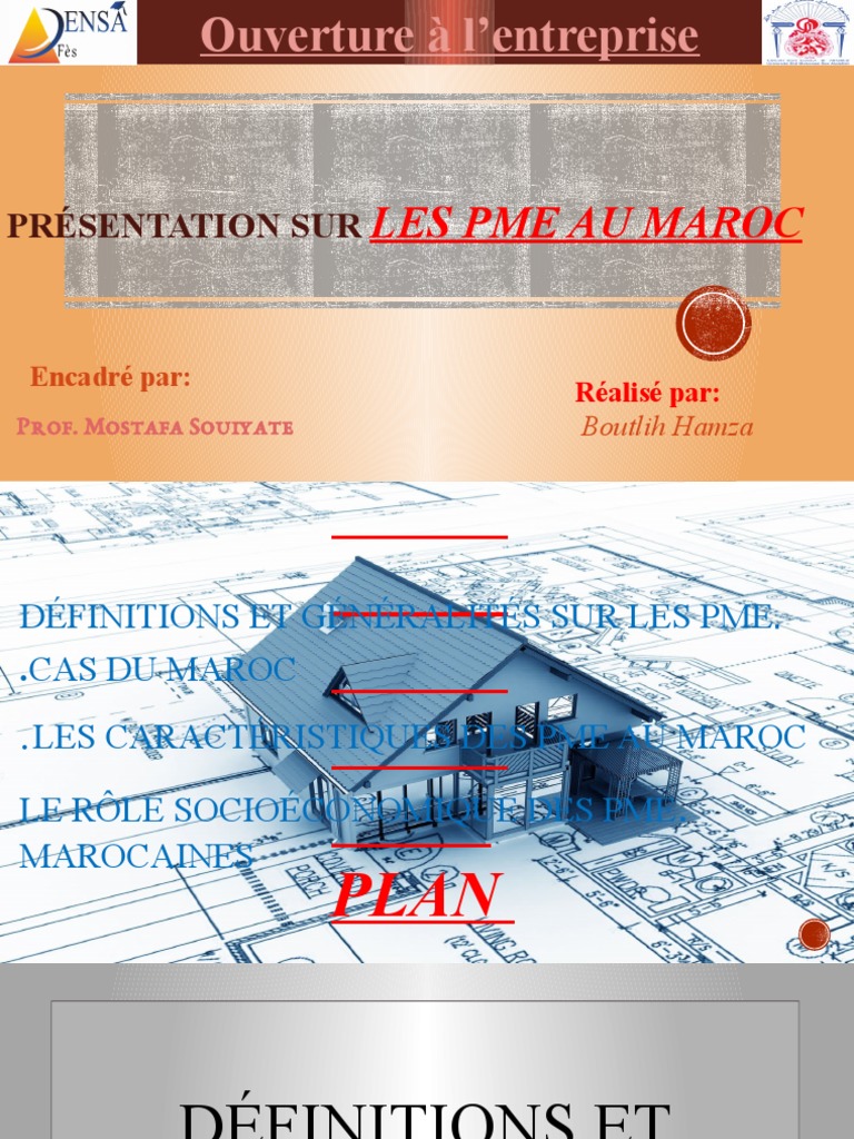 PME au Maroc : Rôle et Caractéristiques | PDF | Petite ou moyenne ...