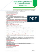 GTLE Past Questions for Teachers | PDF | Learning | Educational Assessment