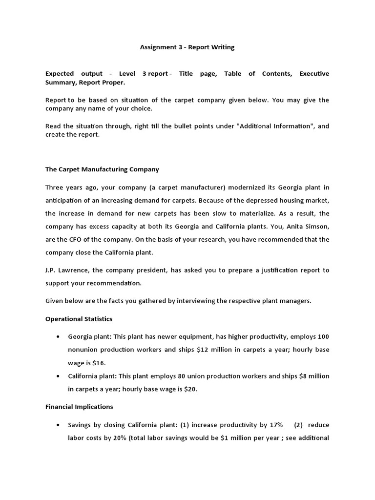 Assignment 3 - Report Writing | PDF | Taxes | Labour Economics