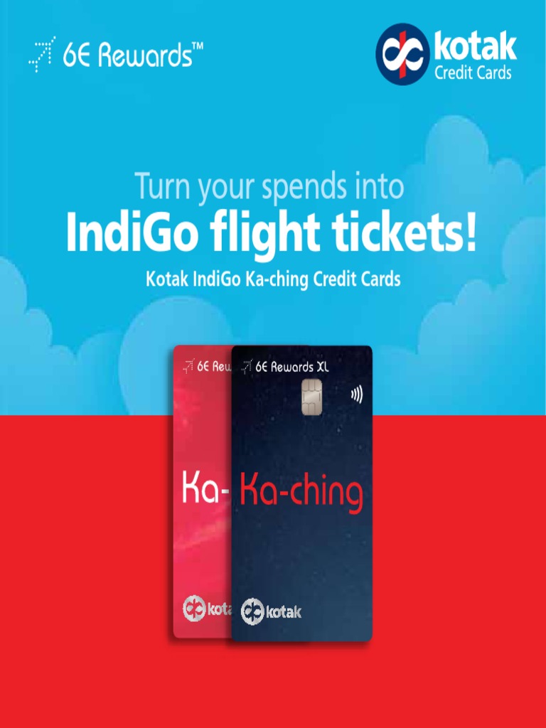 Turn Your Spends into Flight Rewards: Introducing the Kotak IndiGo Ka ...