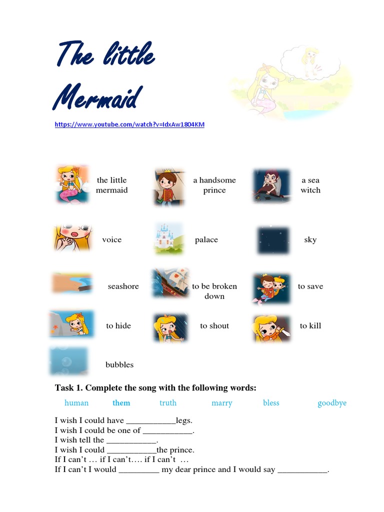 The Little Mermaid | PDF | Mermaid