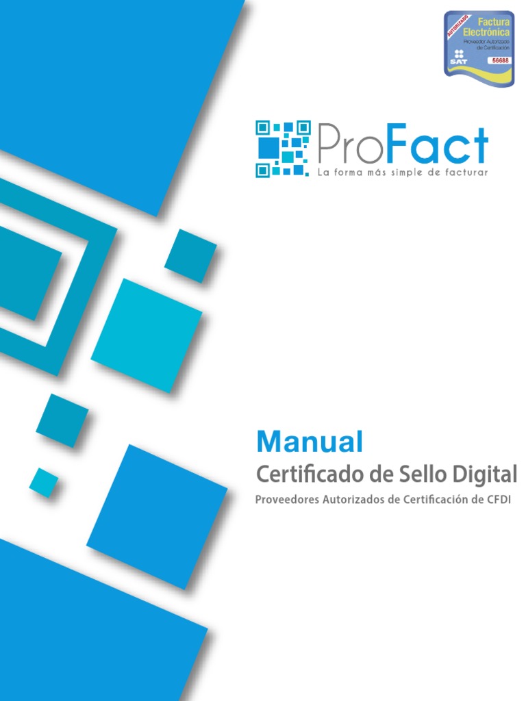Manual Certificado de Sello Digital | PDF | Informática