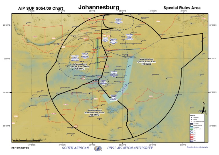 Special Rules Area AIP SUP S054/09 Chart: South African Civil Aviation ...