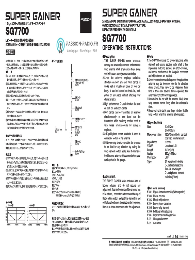 SG7700 | PDF