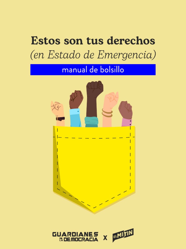 Manual de Bolsillo - Derechos Estado de Emergencia | PDF