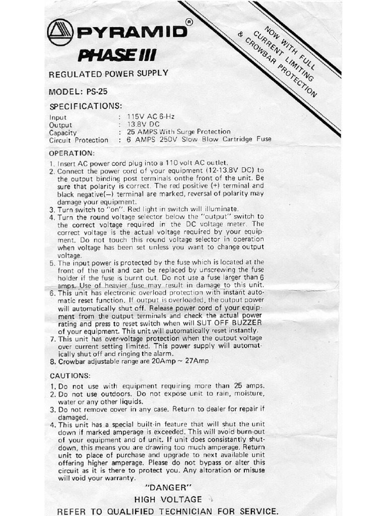 Pyramid Phase III | PDF