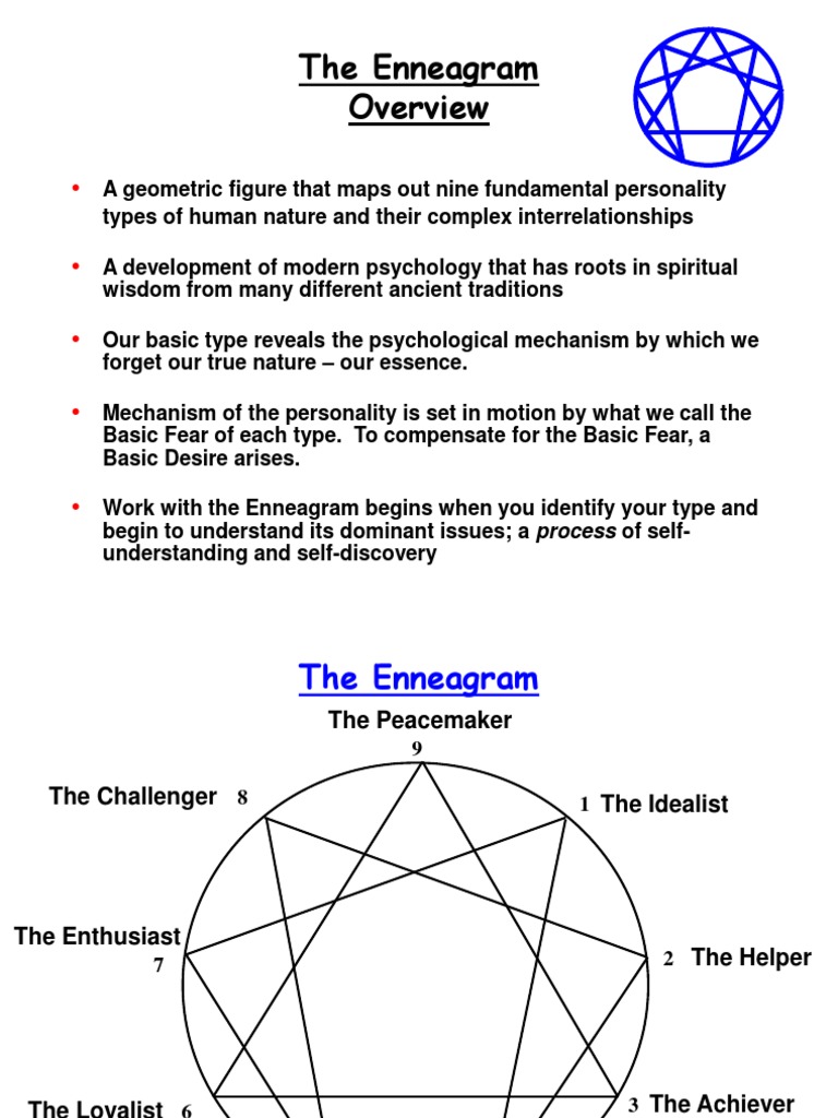 Enneagram Outline | PDF | Enneagram Of Personality | Motivation