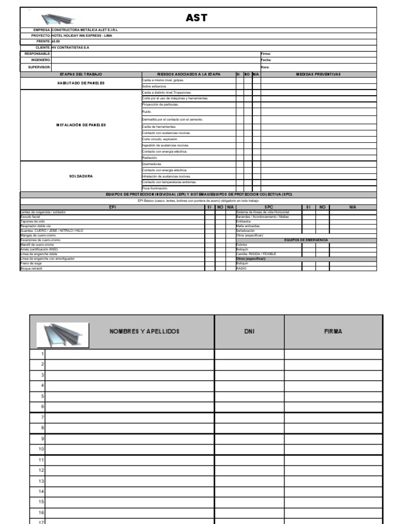AST-Instalación de Paneles | PDF