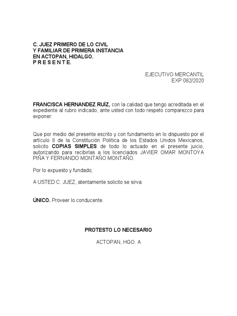 Copias Simples | PDF