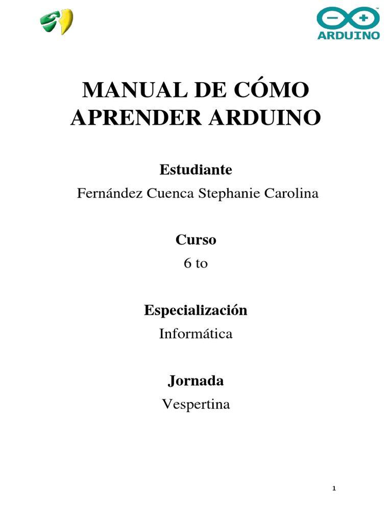 Manual de Cómo Aprender Arduino | PDF | Arduino | Software