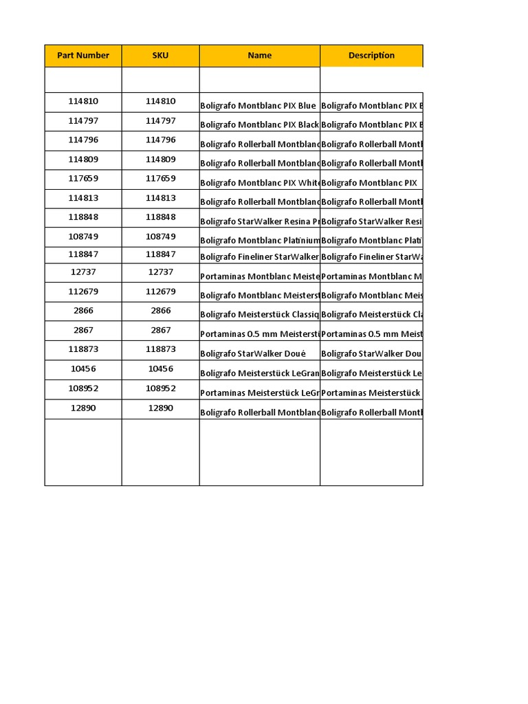Catalogo Alus - Plumas MONT BLANC - Listo | PDF | Escritura | Implementos de escritura