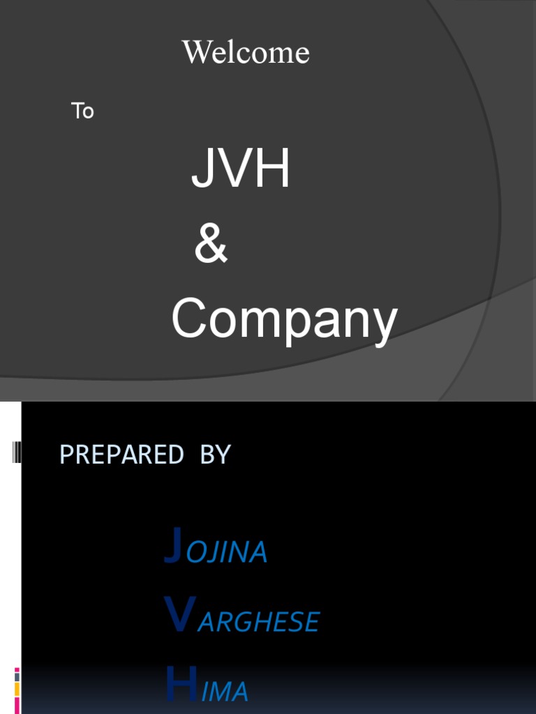 Welcome: JVH & Company | PDF | Kitchen Stove | Electrical Engineering
