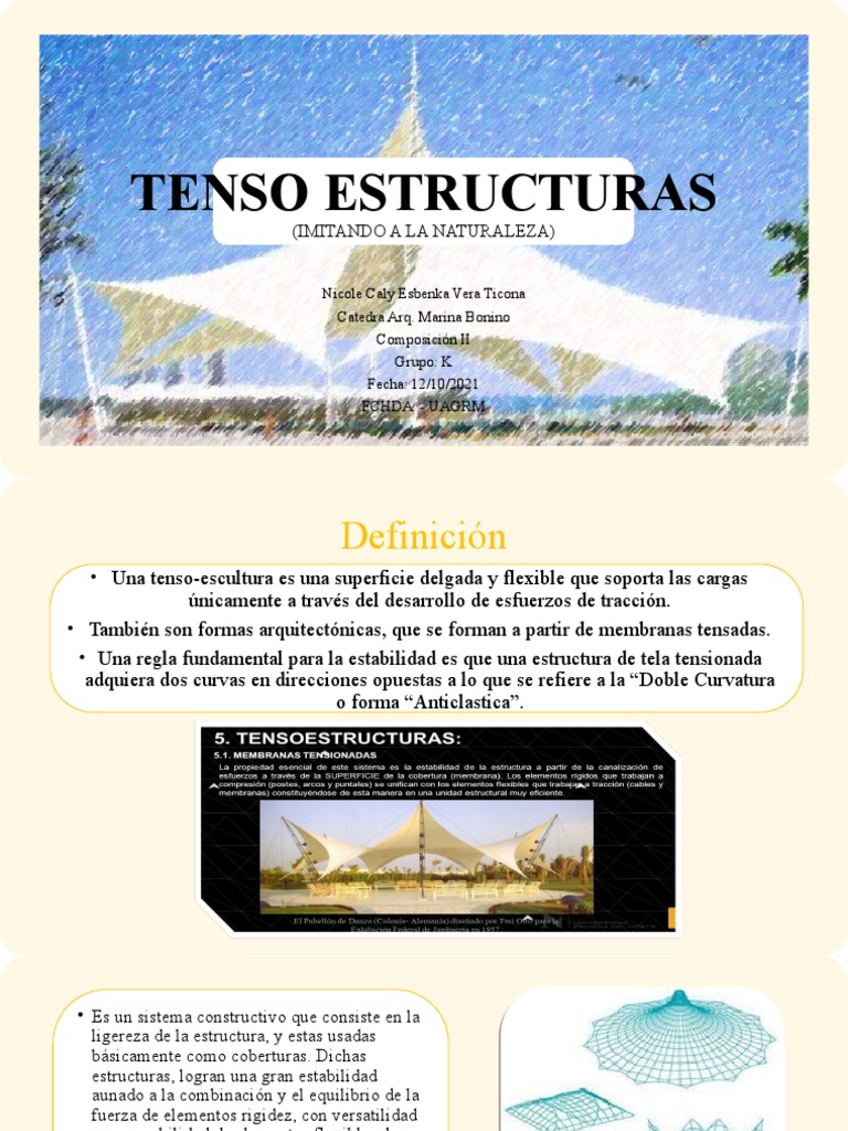 Tenso Estructuras | PDF | Materiales